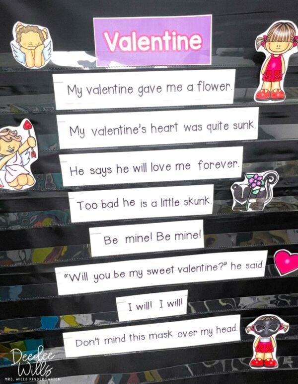 Kindergarten Valentine Activities : Free Download!